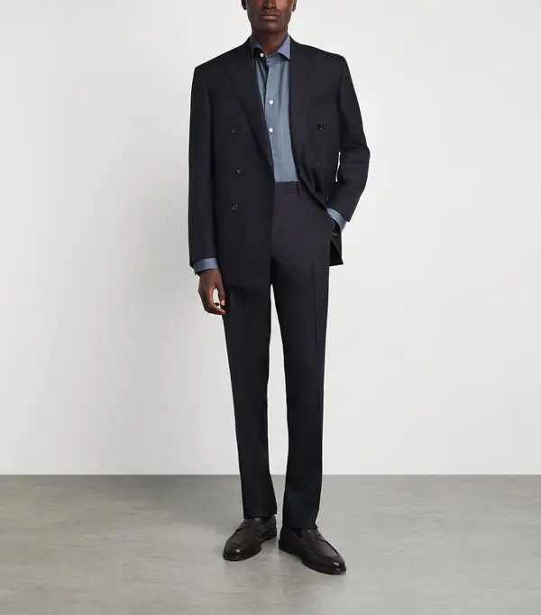 Eton Merino Wool Houndstooth Shirt