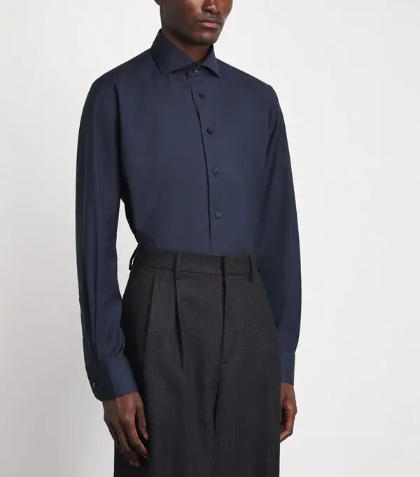 Eton Merino Wool Contemporary Fit Shirt