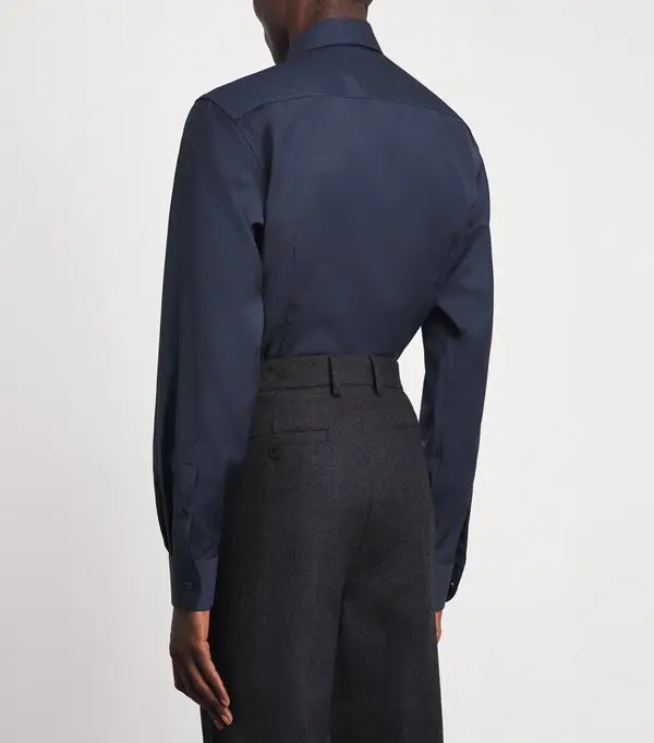 Eton Merino Wool Contemporary Fit Shirt