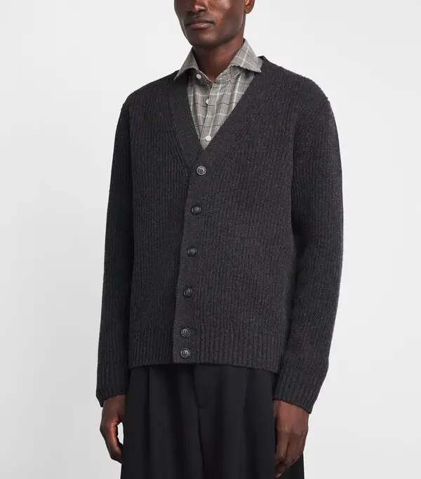 Eton Wool Ribbed Cardigan