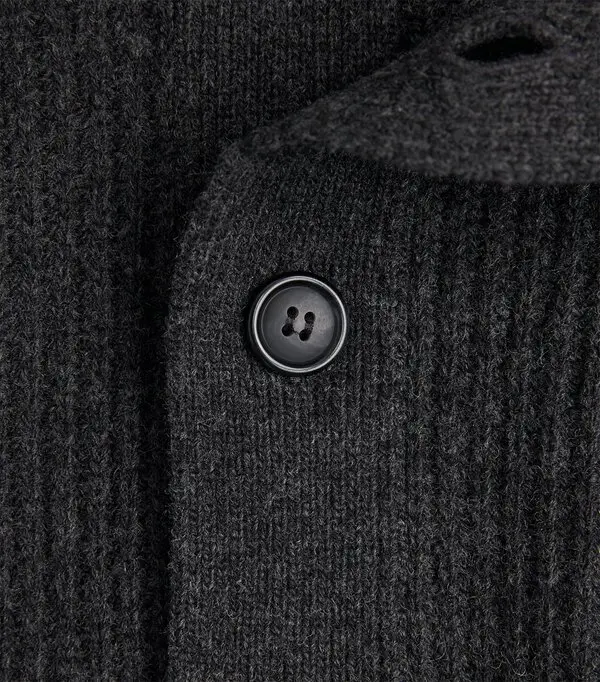 Eton Wool Ribbed Cardigan