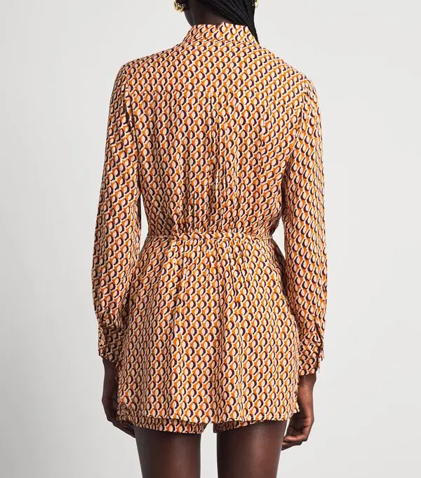 Melissa Odabash Printed Ariel Shirt