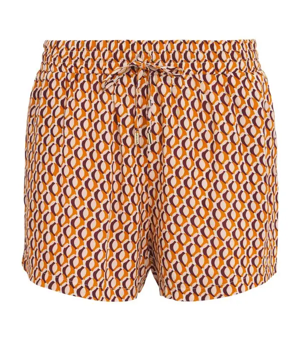 Melissa Odabash Printed Annie Shorts
