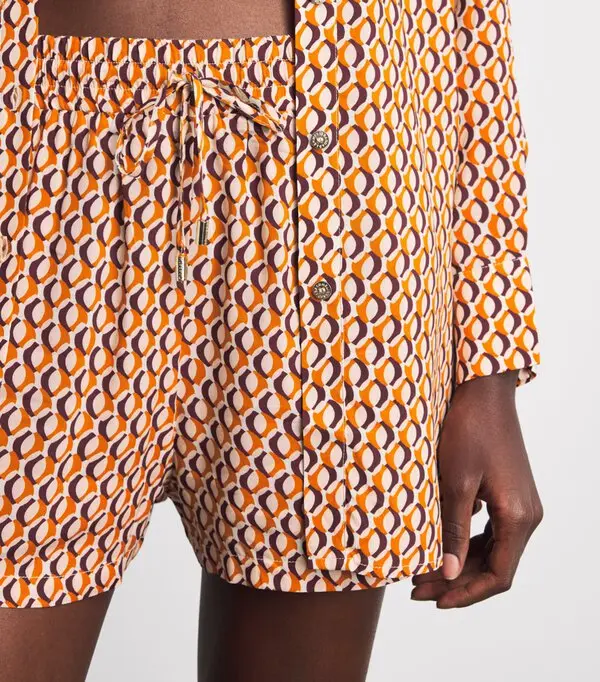 Melissa Odabash Printed Annie Shorts