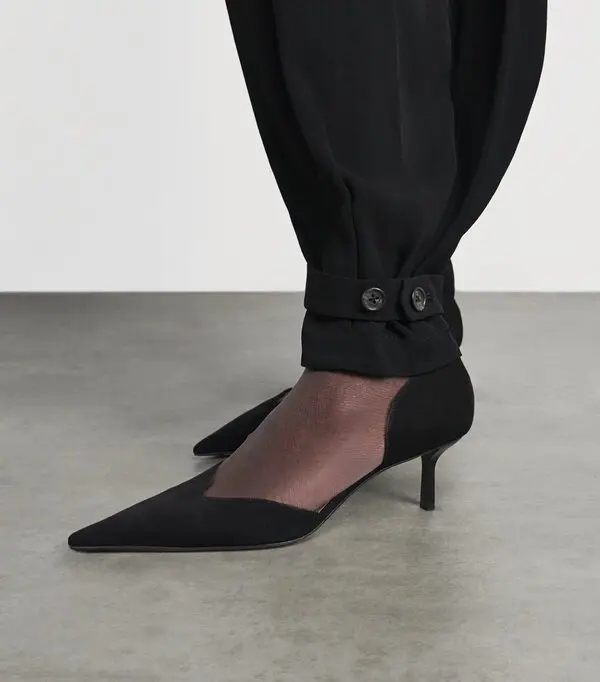 Polo Ralph Lauren Crêpe Pleated Balloon Trousers