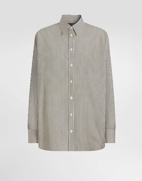 Dolce & Gabbana Striped Poplin Shirt Collection