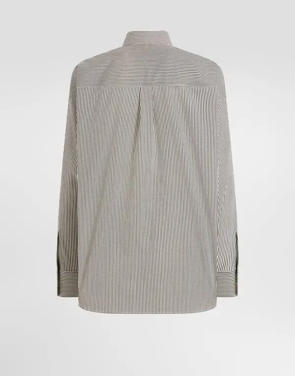 Dolce & Gabbana Striped Poplin Shirt Collection