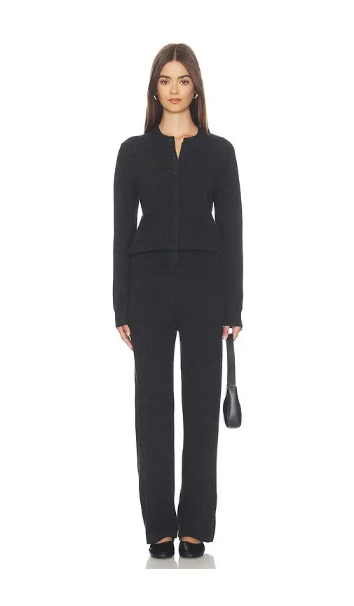 Naadam Atelier Cashmino High Neck Cardigan