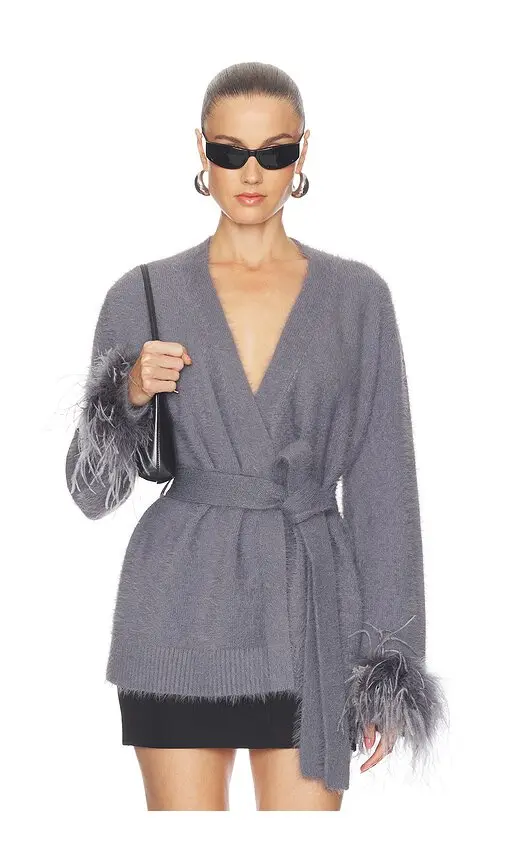 Majorelle Wilma Feather Cardigan