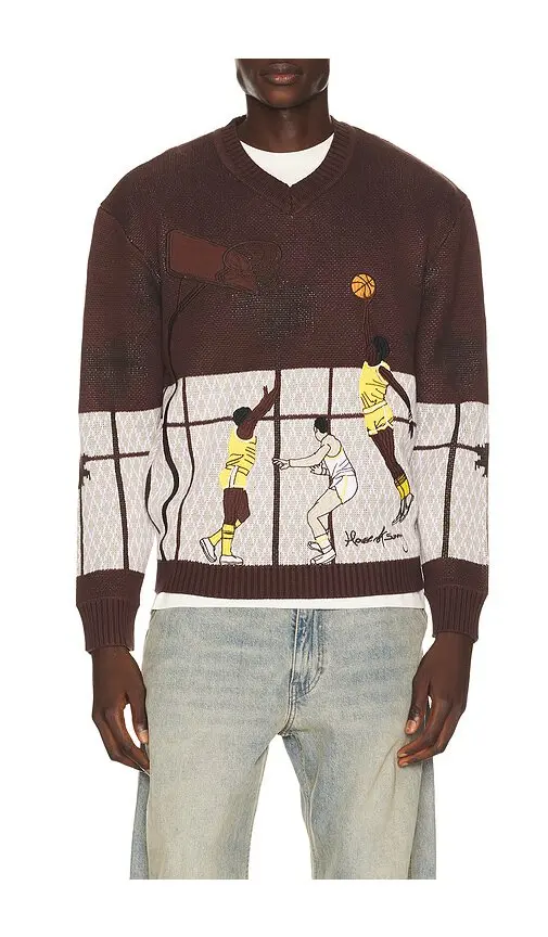 HOUSE OF SUNNY Slam Dunk Sweater - Multi