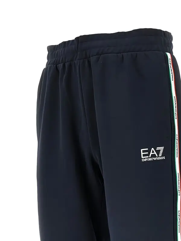 EA7 Cotton Blend Sweatpants