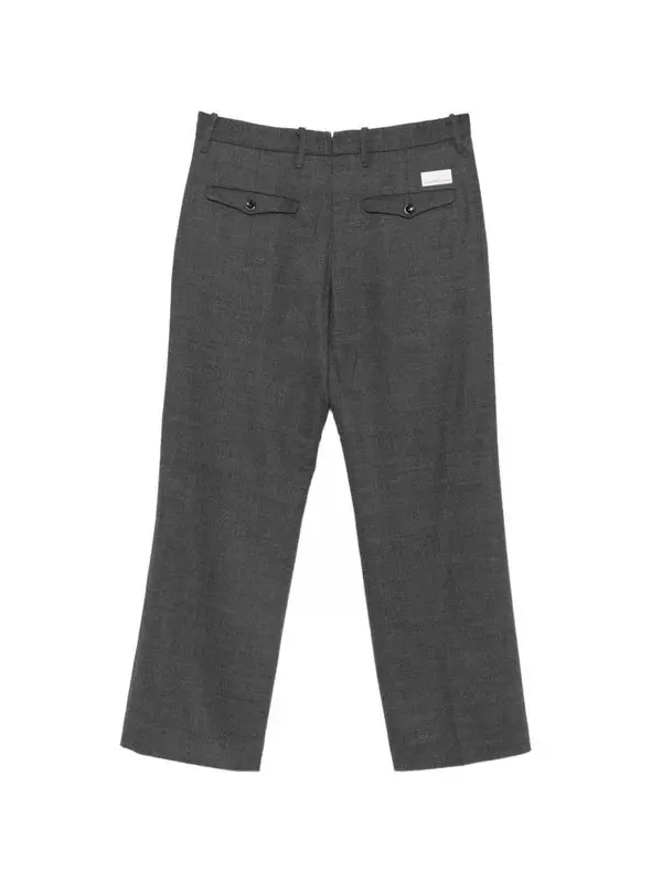NINE:INTHE:MORNING Belt-loop Button-fastening Trousers