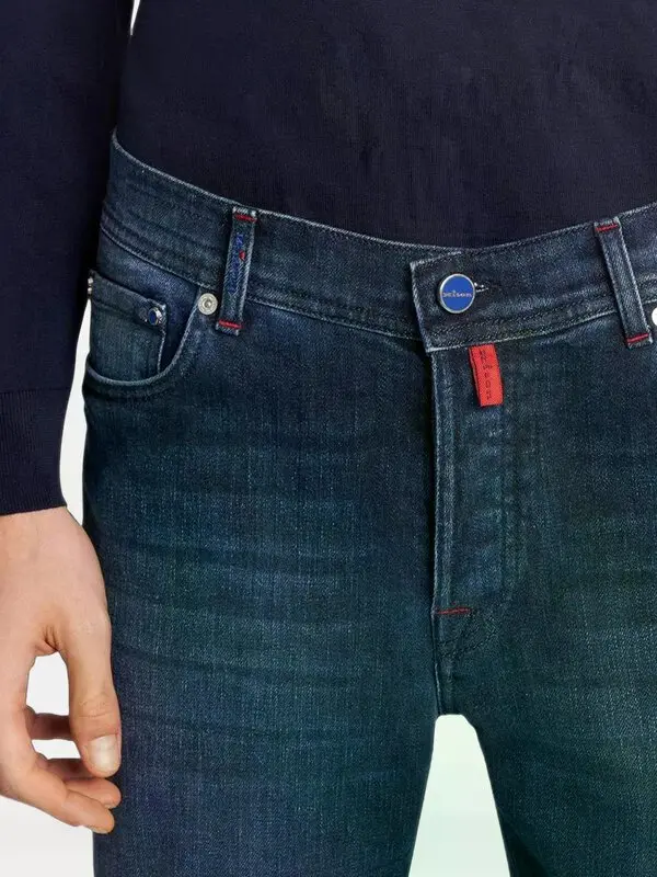Kiton Five-pocket Slim-fit Jeans