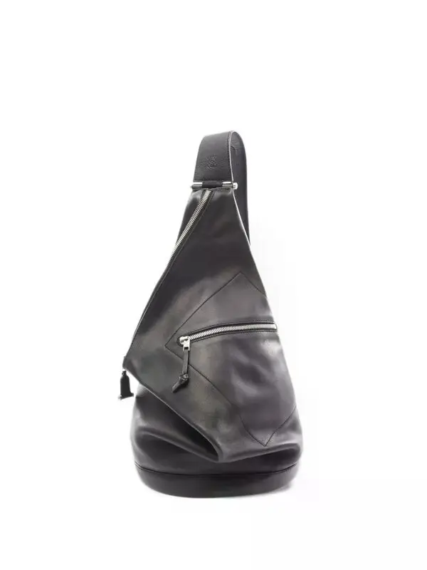 Loewe 2000s Anton Leather Shoulder Bag