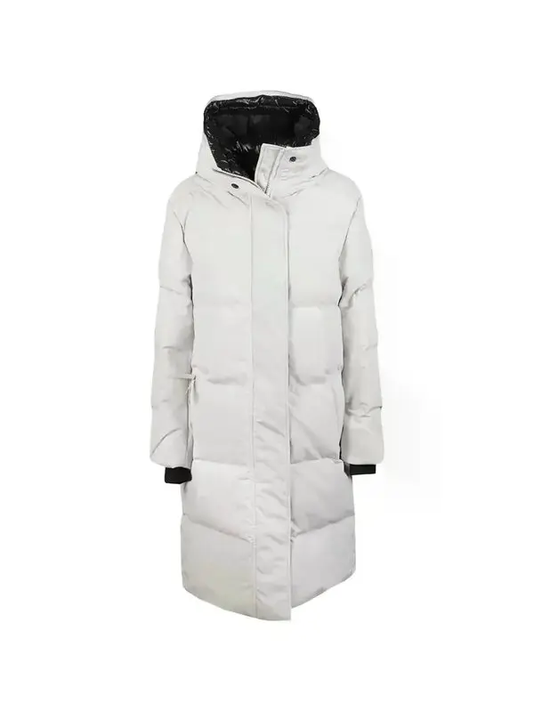 Canada Goose Louise Quilted Hooded Coat - Grey