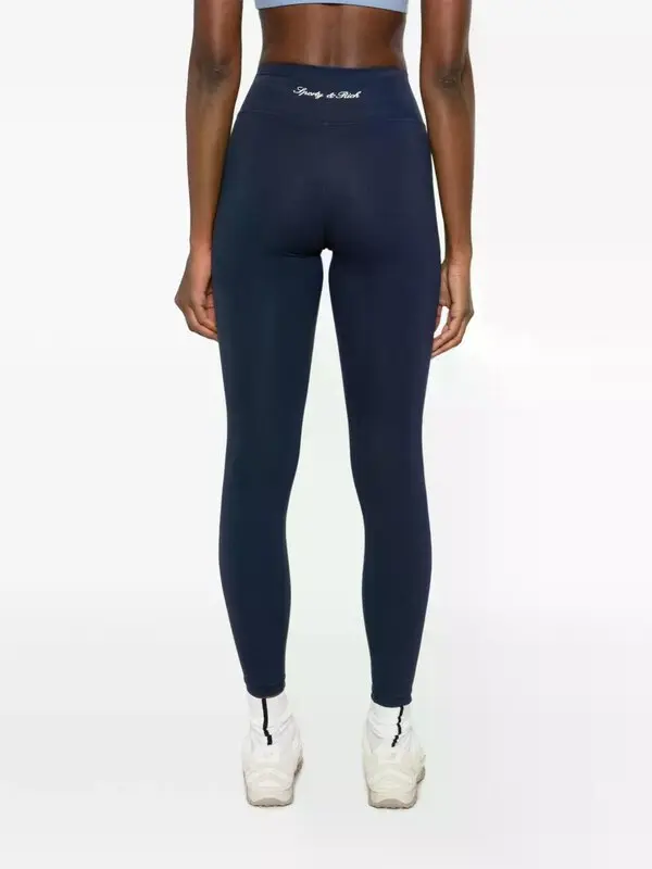 Sporty & Rich Logo-print Leggings