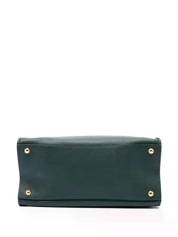Prada 2010-2026 Saffiano Soft Triple Pocket Tote Satchel