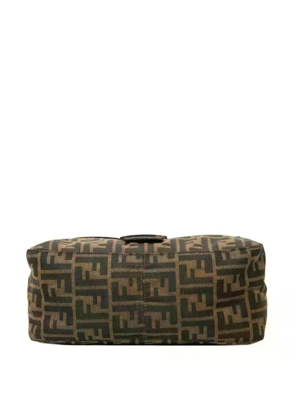 Fendi 2010-2026 Zucca Canvas Mamma Forever Shoulder Bag