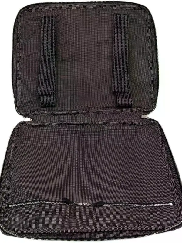 Hermès 1990-2010 Canvas Herline Porte Documents Business Bag