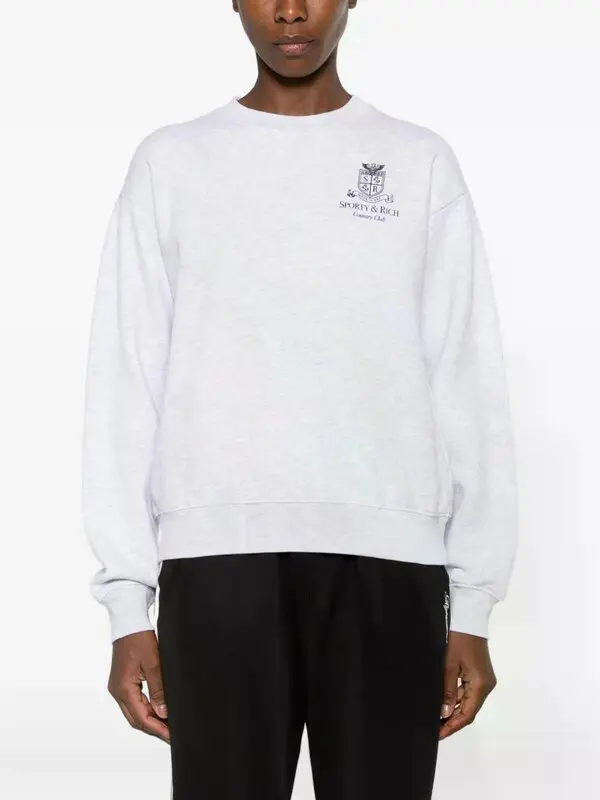 Sporty & Rich Emmet Logo-print Sweatshirt