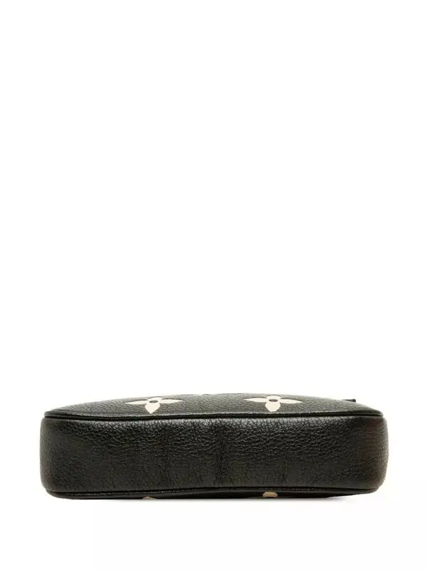 LOUIS VUITTON 2021-2026 Bicolor Monogram Empreinte Mini Pochette Accessoires Handbag