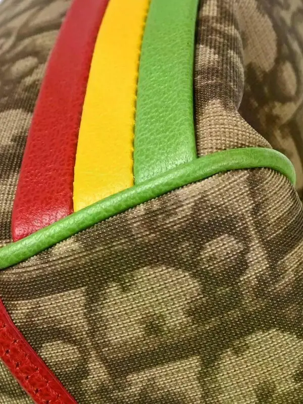Dior Trotter Rasta Logo-print Handbag