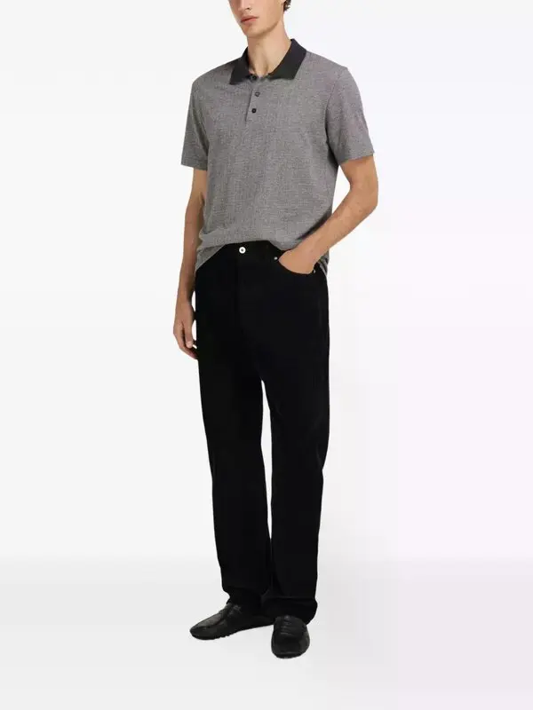 FERRAGAMO Wool And Cotton Polo Shirt