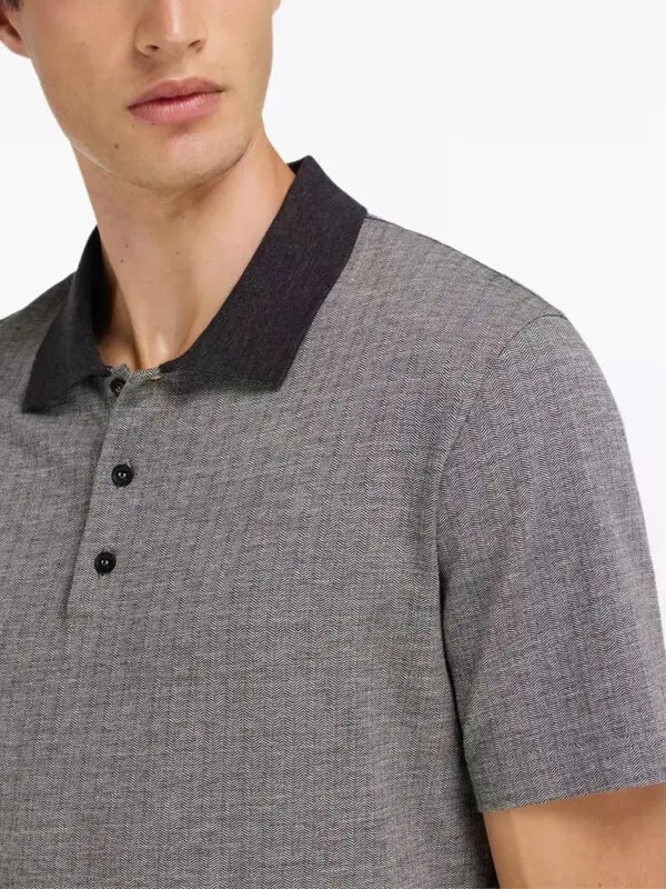 FERRAGAMO Wool And Cotton Polo Shirt