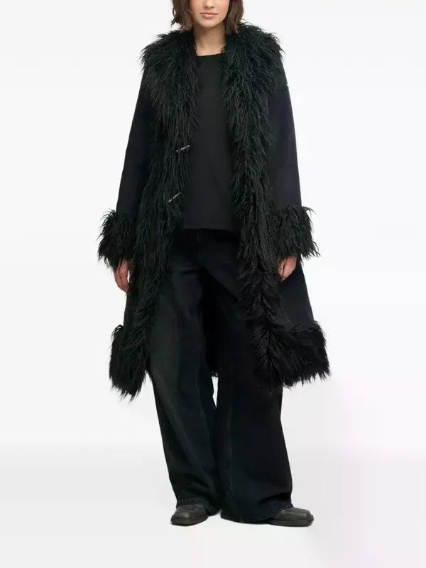 Superdry Faux-fur Trim Coat