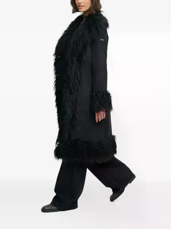 Superdry Faux-fur Trim Coat
