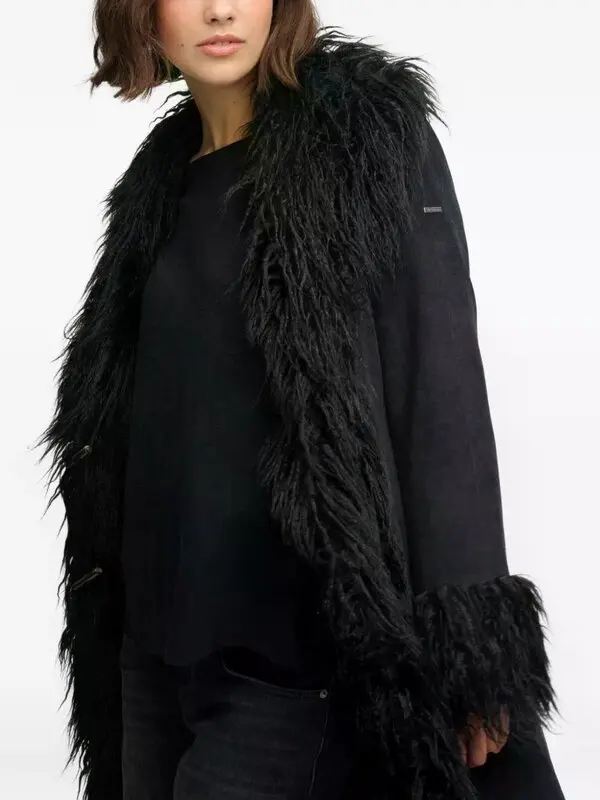 Superdry Faux-fur Trim Coat