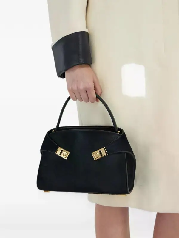 FERRAGAMO Hug Soft Bicolor Handbag