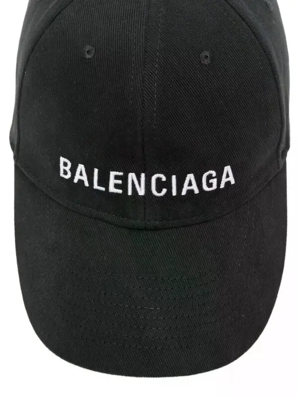 Balenciaga Logo-embroidered Baseball Cap