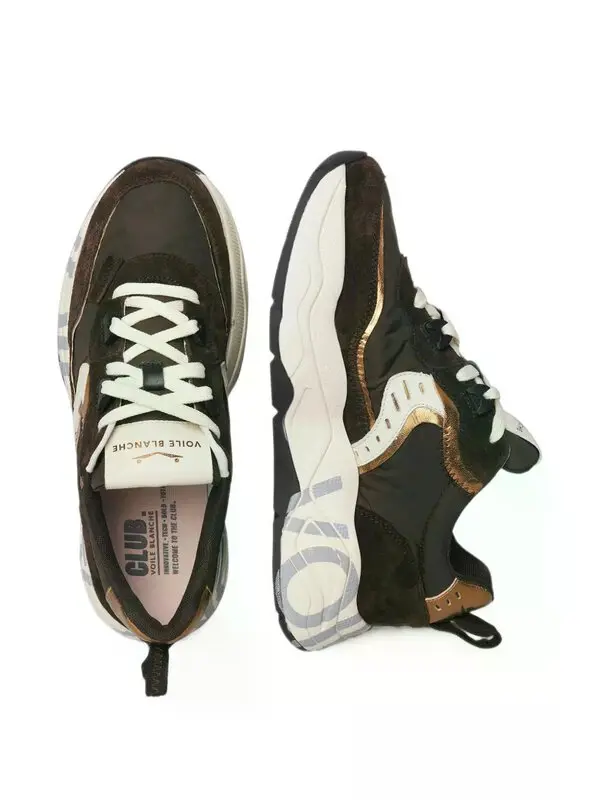 VOILE BLANCHE Club105 Panelled Sneakers