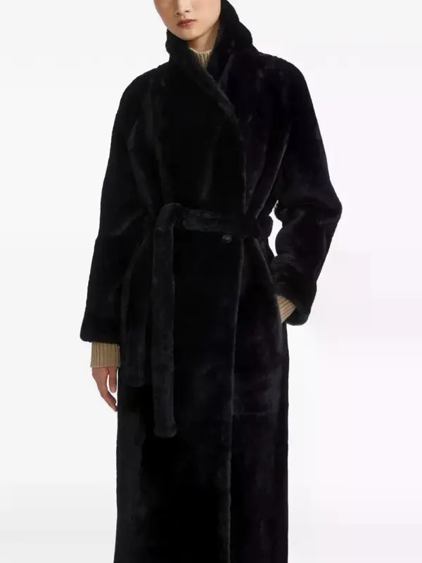 YVES SALOMON Reversible Shearling Coat
