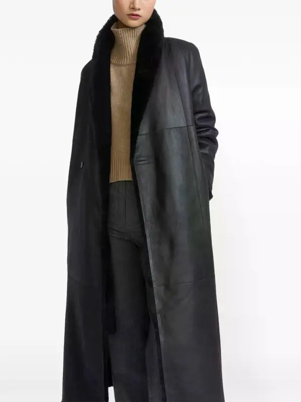 YVES SALOMON Reversible Shearling Coat