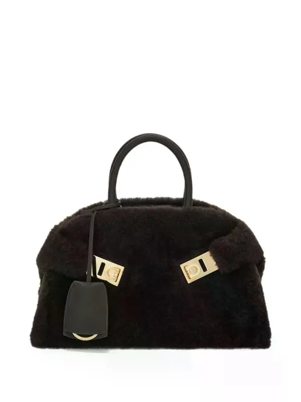 FERRAGAMO Hug Handbag - Brown