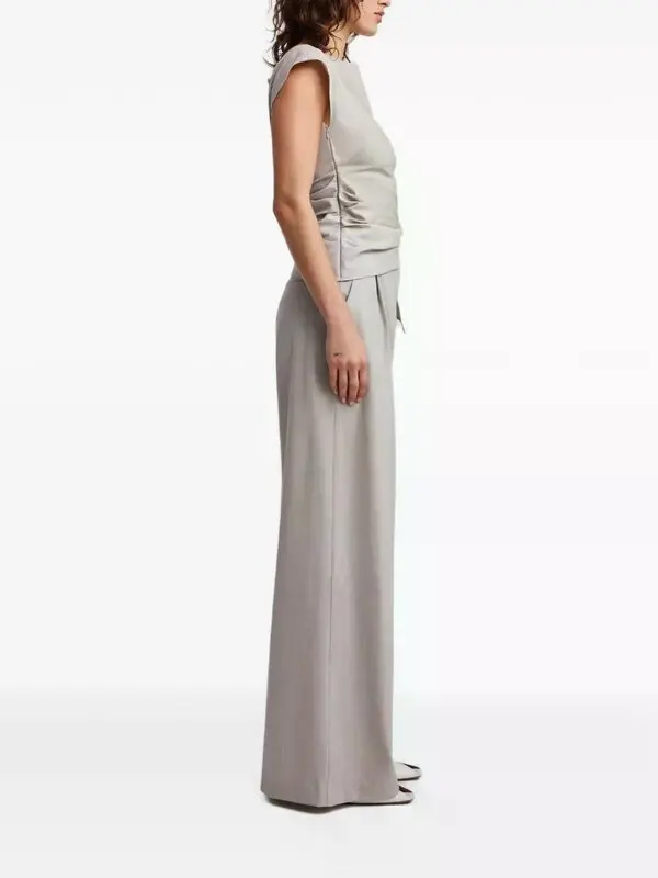 Anna Quan Ellis Knotted-waist Blouse