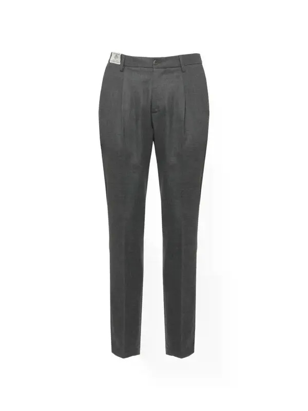 DEVORE INCIPIT Pleated Straight-leg Trousers