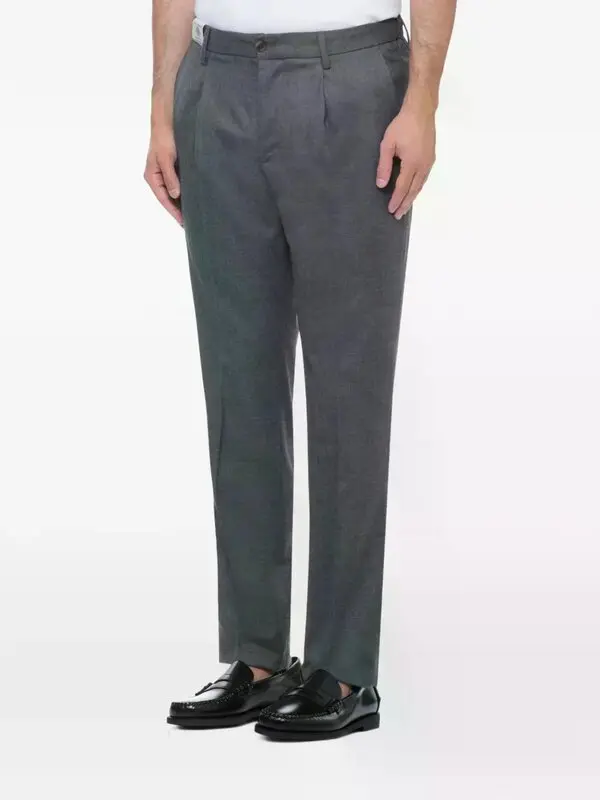 DEVORE INCIPIT Pleated Straight-leg Trousers