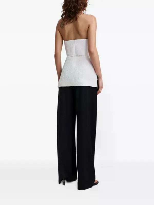 Anna Quan Valletta Strapless Draped Blouse