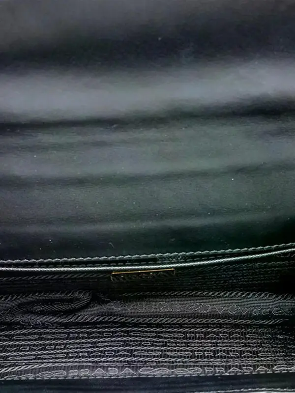 Prada 2010-2026 Saffiano Lux Chain Crossbody Bag