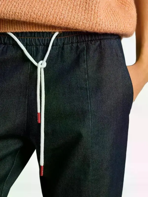 Kiton Drawstring Elasticated Jeans