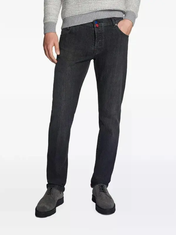 Kiton Kurabo Mid-wash Jeans
