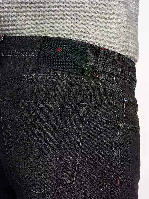 Kiton Kurabo Mid-wash Jeans