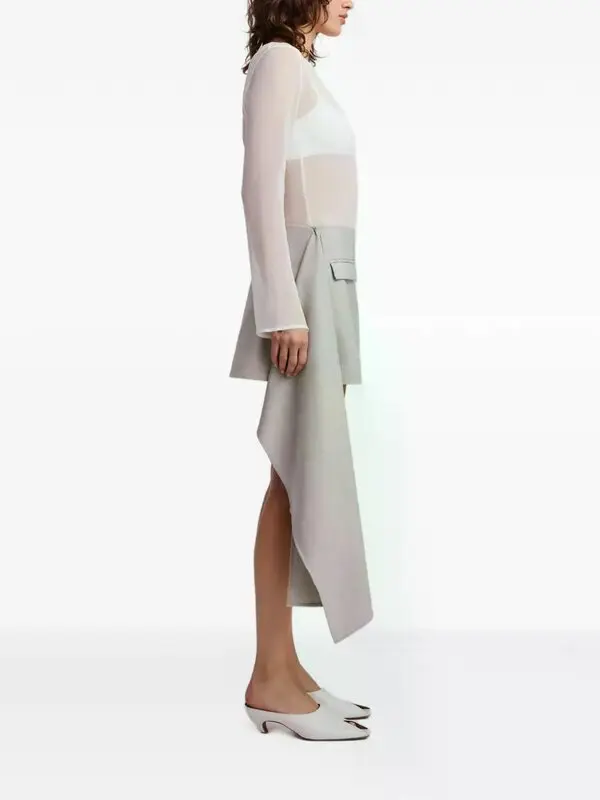 Anna Quan Ascoli Draped Mini Skirt