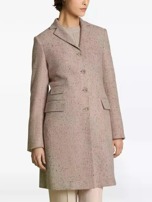 Kiton Donegal-effect Cashmere Coat