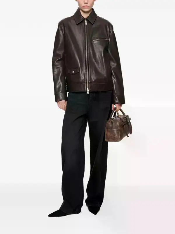 STAND STUDIO Veda Leather Jacket