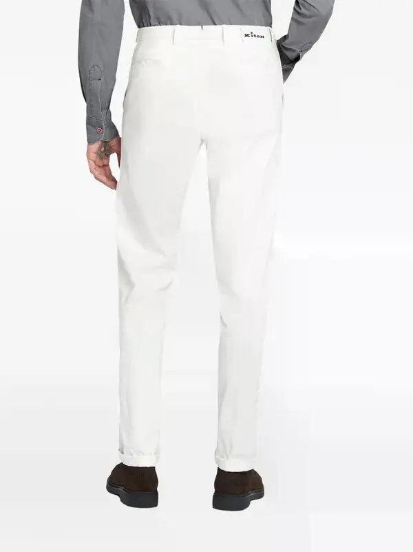 Kiton Slim-fit Chino Trousers