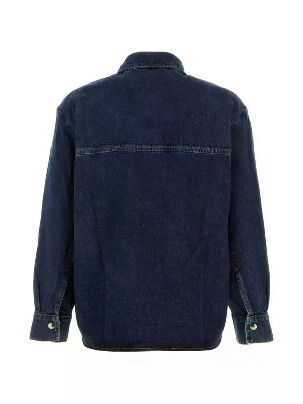 Séfr Logo-patch Denim Shirt